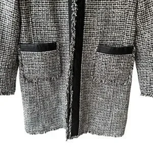 Olsen Europe | Jackets & Coats | Olsen Europe Elegant Black And White ...